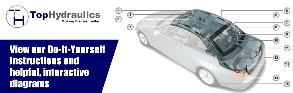 Top Hydraulics | Rebuilt and Upgraded Convertible Top Cylinders, Pumps ...